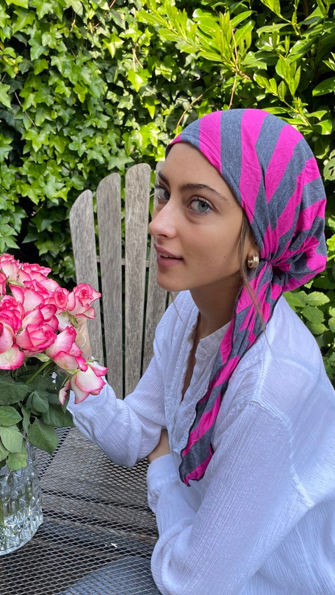 Gift for Nurse Doctor Hospital Patient Pre Tied Bandana Head Wrap Hijab ...