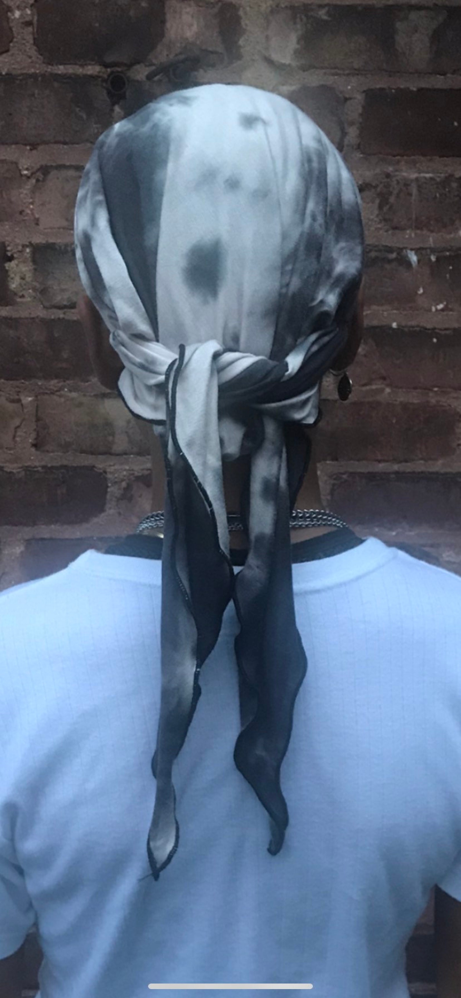 Baseball Cap Head Scarf Hat Cover & Conceal Hair Casual Beachwear ...