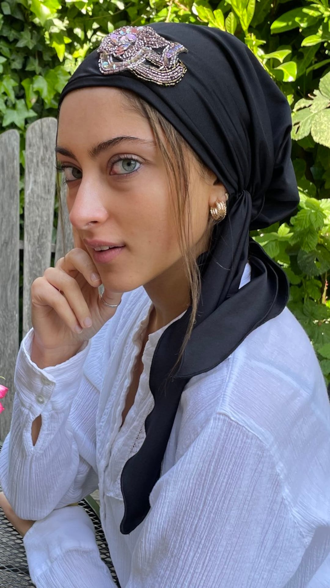 Head Scarf for Women That Covers & Conceals Hair | Dressy Hijab Tichel ...