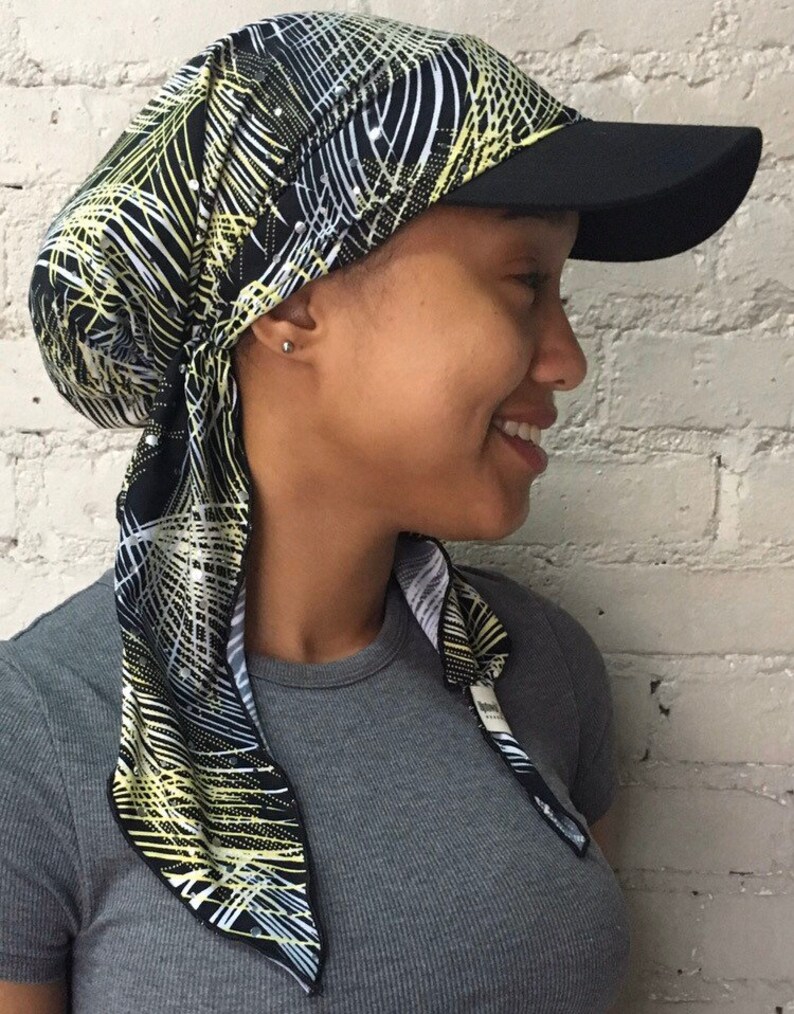 Hat Scarf .adjustable Baseball Cap Visor Covering. Sport | Etsy