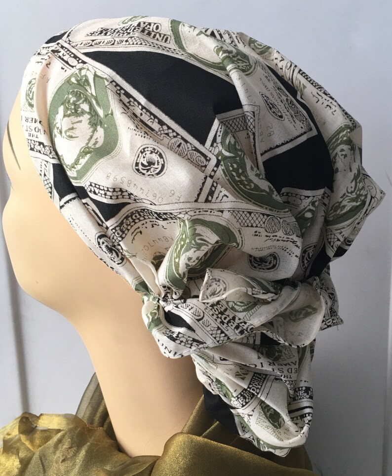 Unique Gift for Money Lover | PACK OF 2 | Dollar Sign Headscarf | Pre ...
