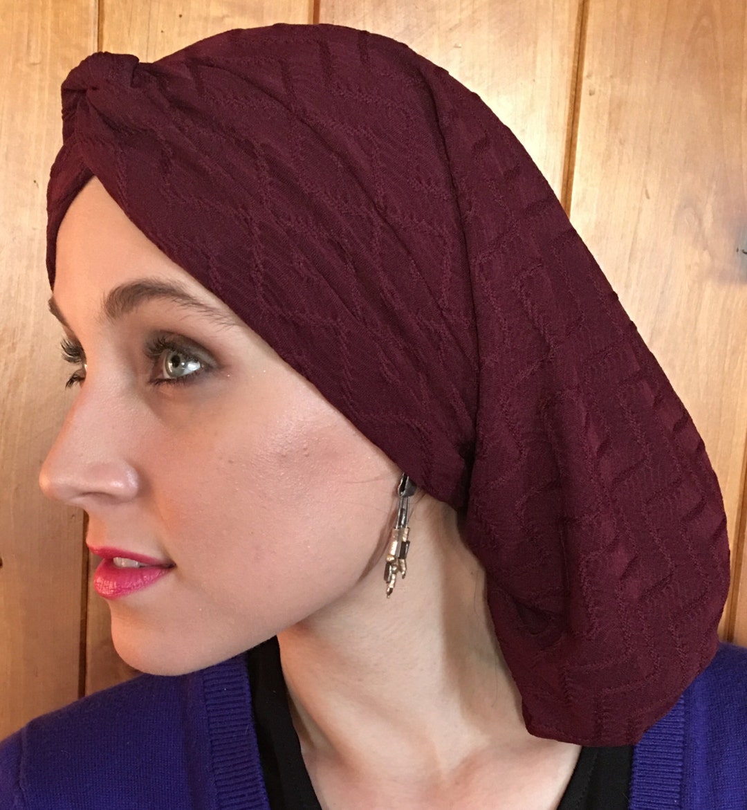 Premium Turban Head Covering for Women | Snood | Renaissance Style ...