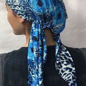 Swim Cap | Modern Head Covering | Swimming Durag Tie Dye Hair Wrap ...