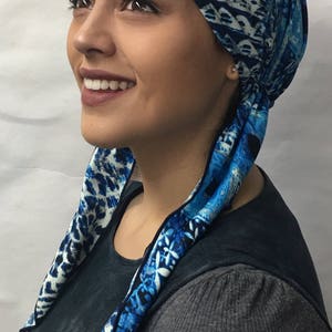 Swim Cap | Modern Head Covering | Swimming Durag Tie Dye Hair Wrap ...