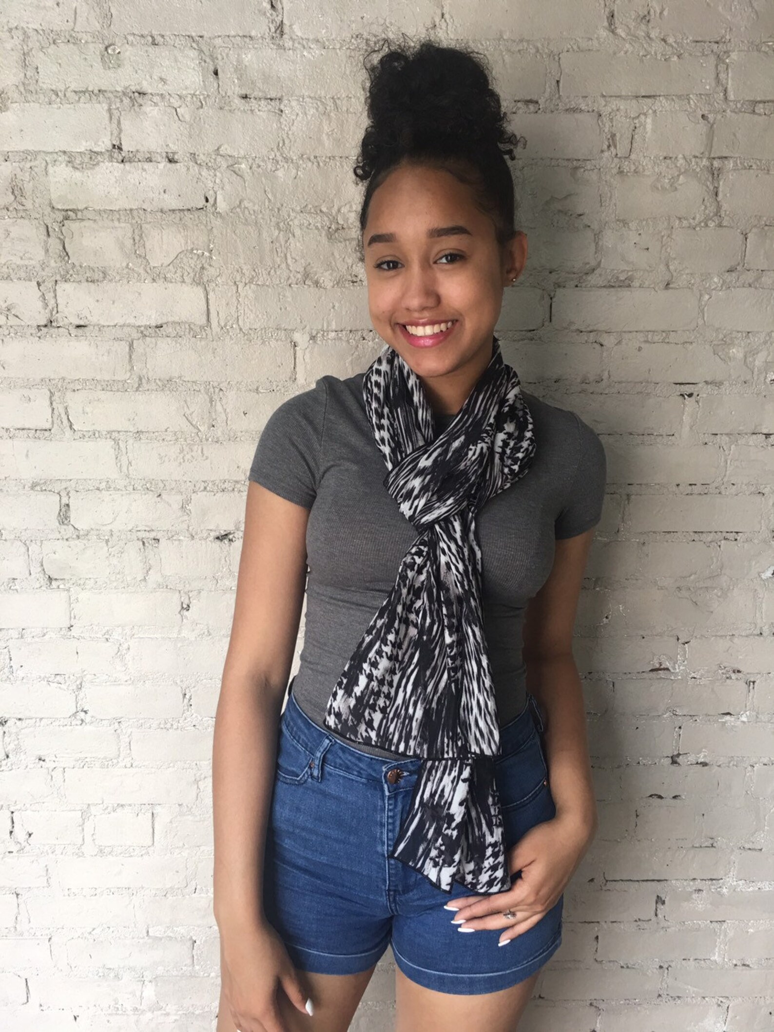 Modern Neck Scarf | Modern Fashion Elegant Pretty Hair Wrap Headband ...