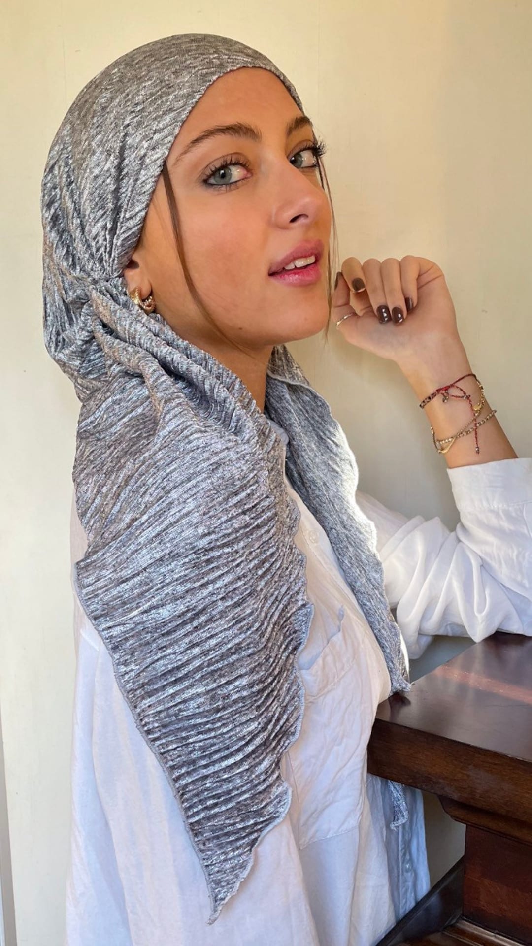 Women’s Head Scarf Durag Bohemian Fashion Style for Volume to Cover ...