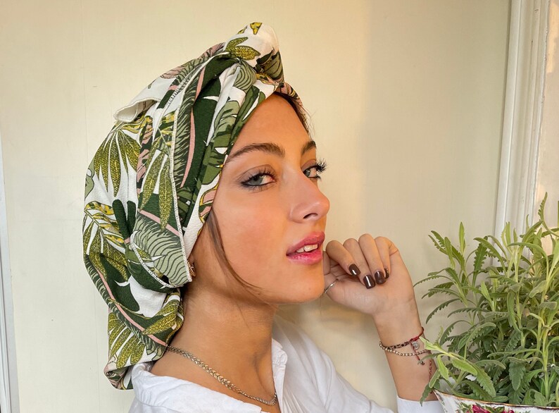 Headscarf for Women | Beautiful Hair Scarf | Art Print Modern Head ...