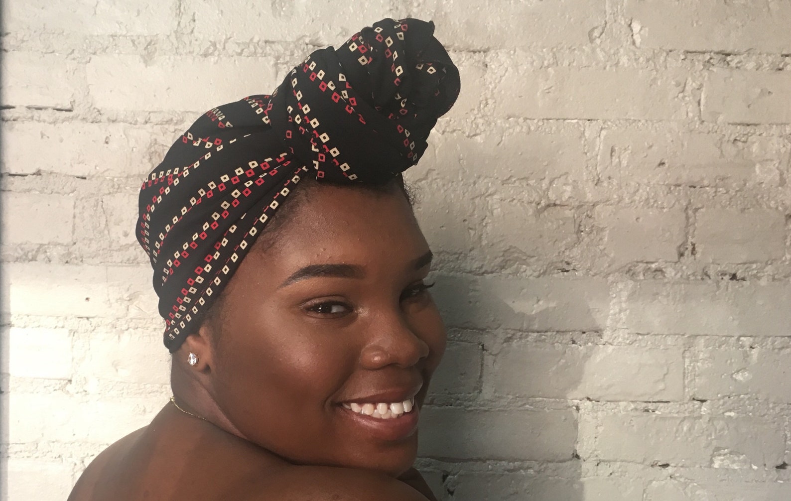 Satin Style Silk Style Poly Head Wrap Stunning Neck or Hair Scarf ...