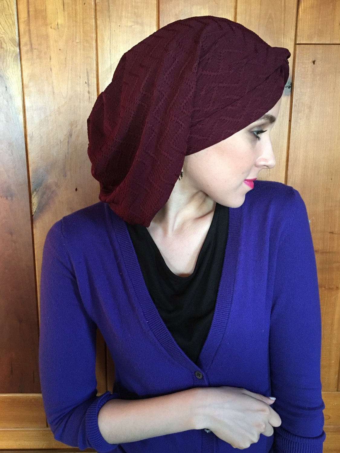 Premium Turban Head Covering for Women | Snood | Renaissance Style ...