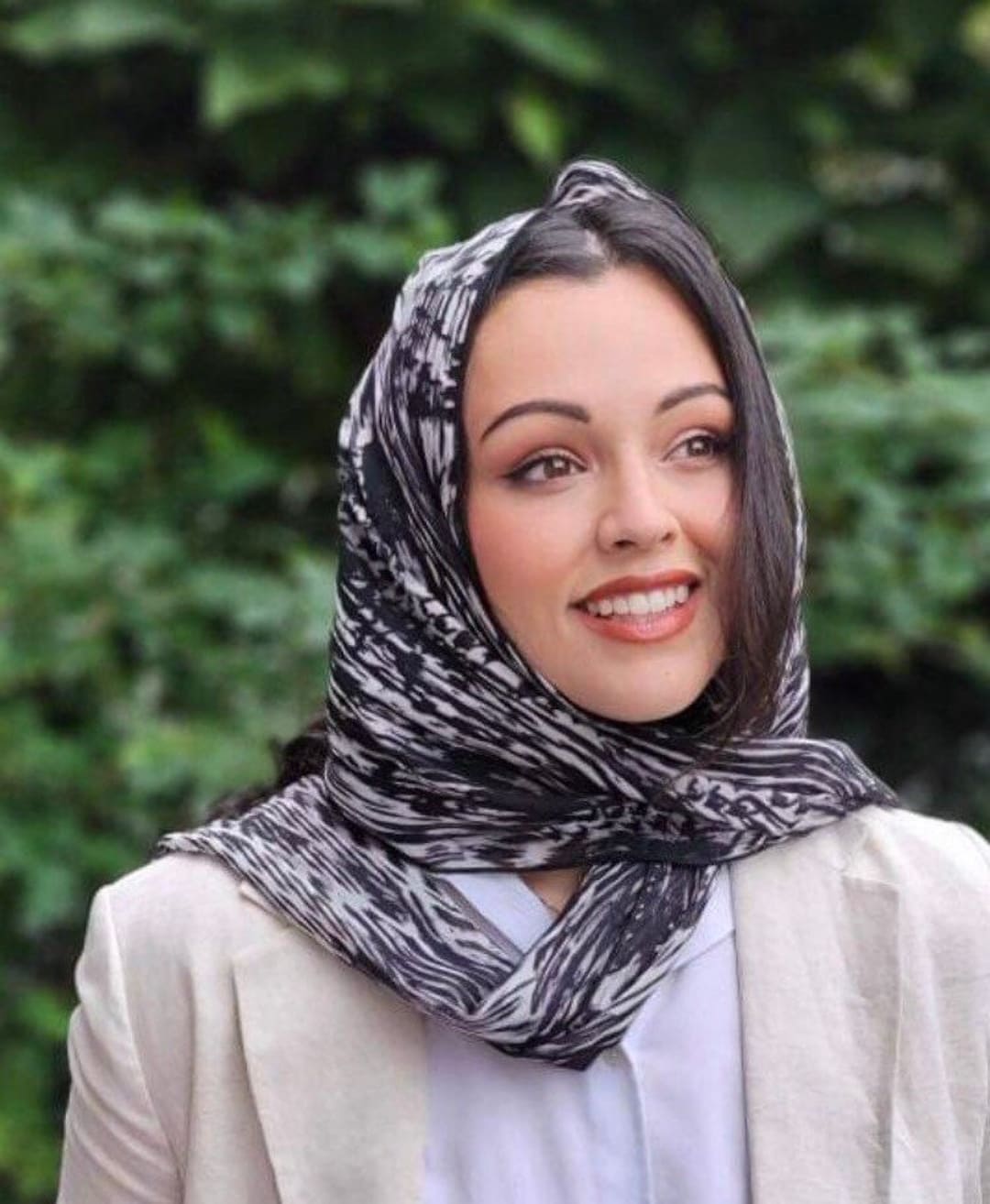 Modern Neck Scarf | Modern Fashion Elegant Pretty Hair Wrap Headband ...