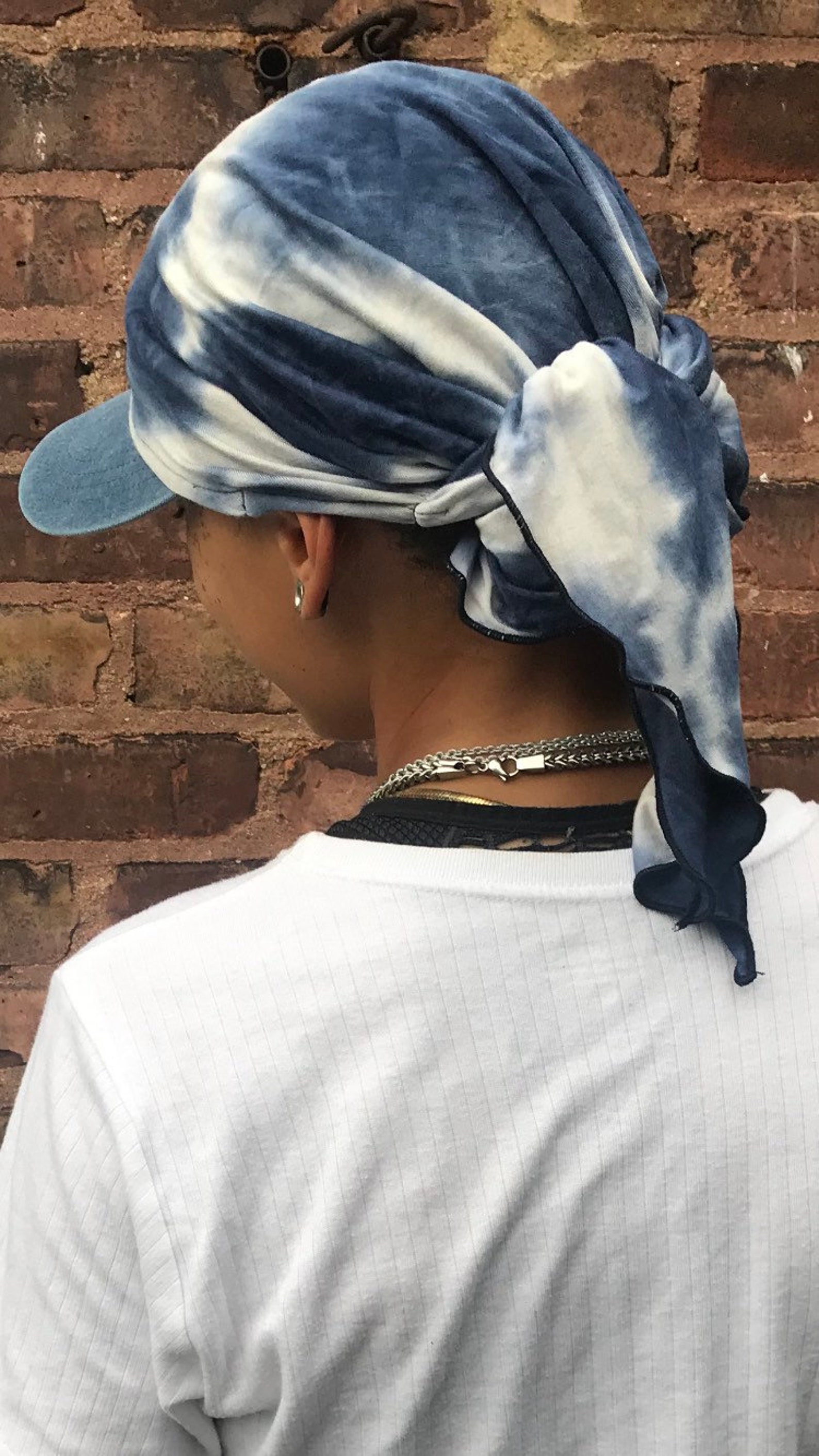 Baseball Cap Head Scarf Hat Cover & Conceal Hair Casual - Etsy