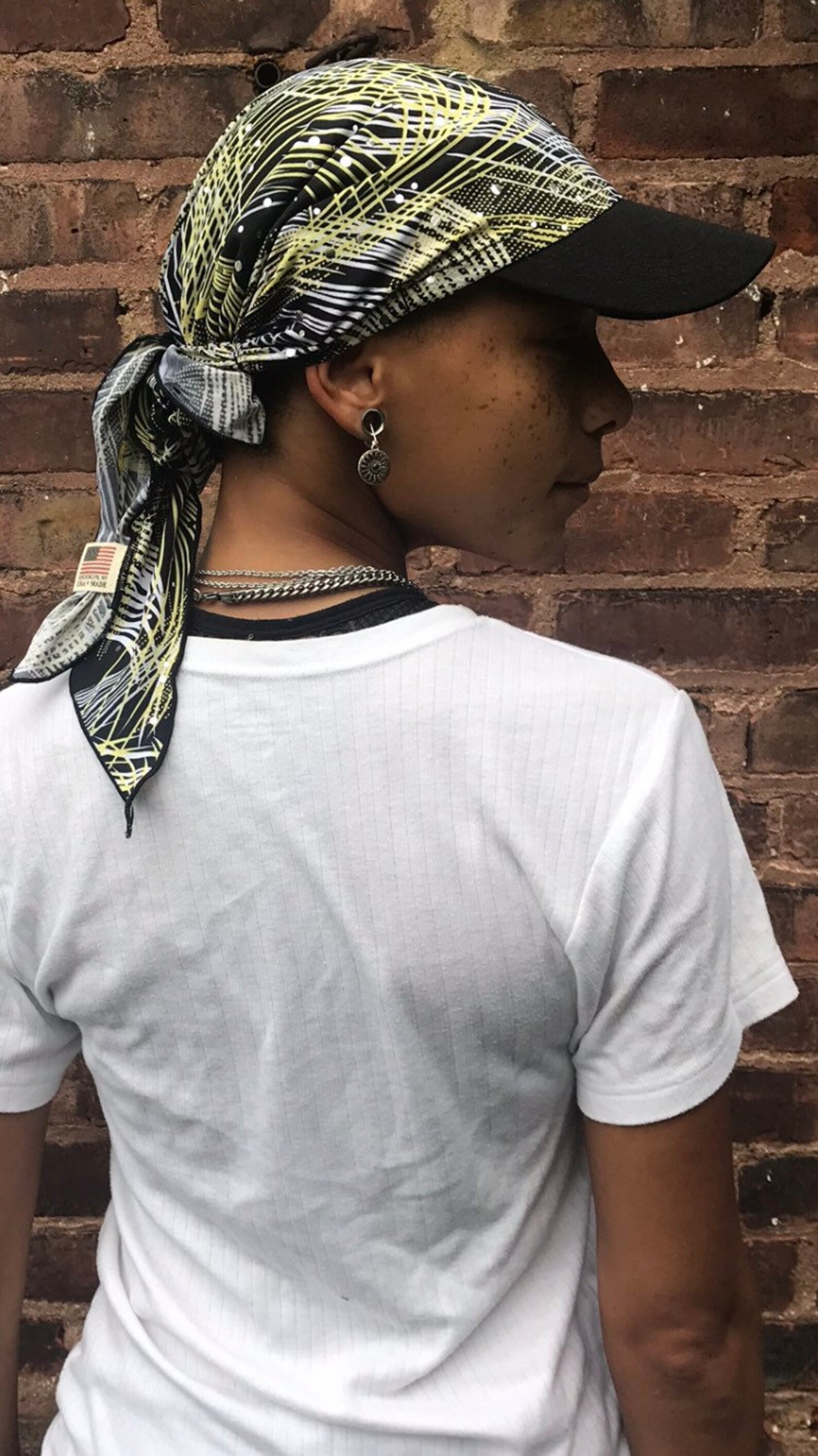 Hat Scarf .adjustable Baseball Cap Visor Covering. Sport | Etsy