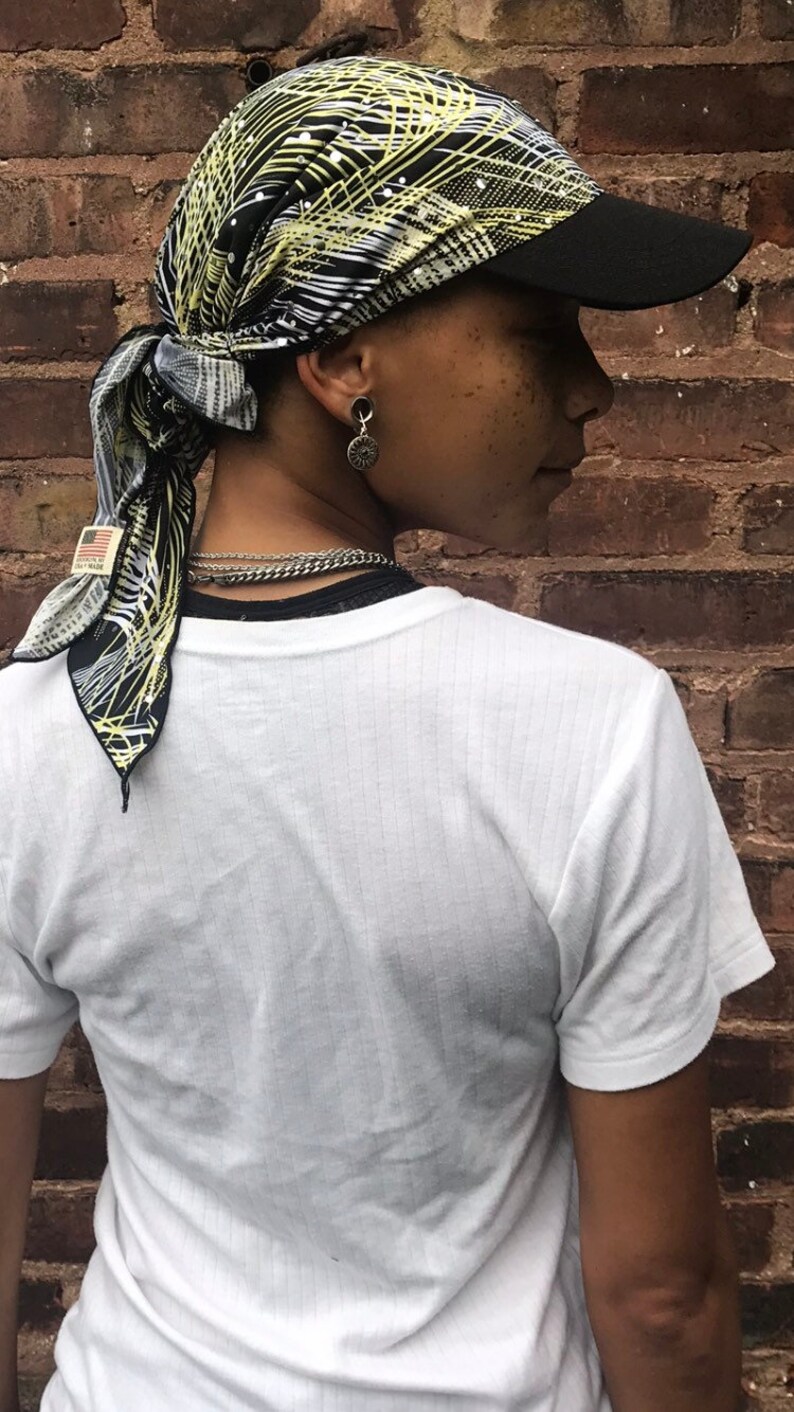 Hat Scarf .adjustable Baseball Cap Visor Covering. Sport | Etsy