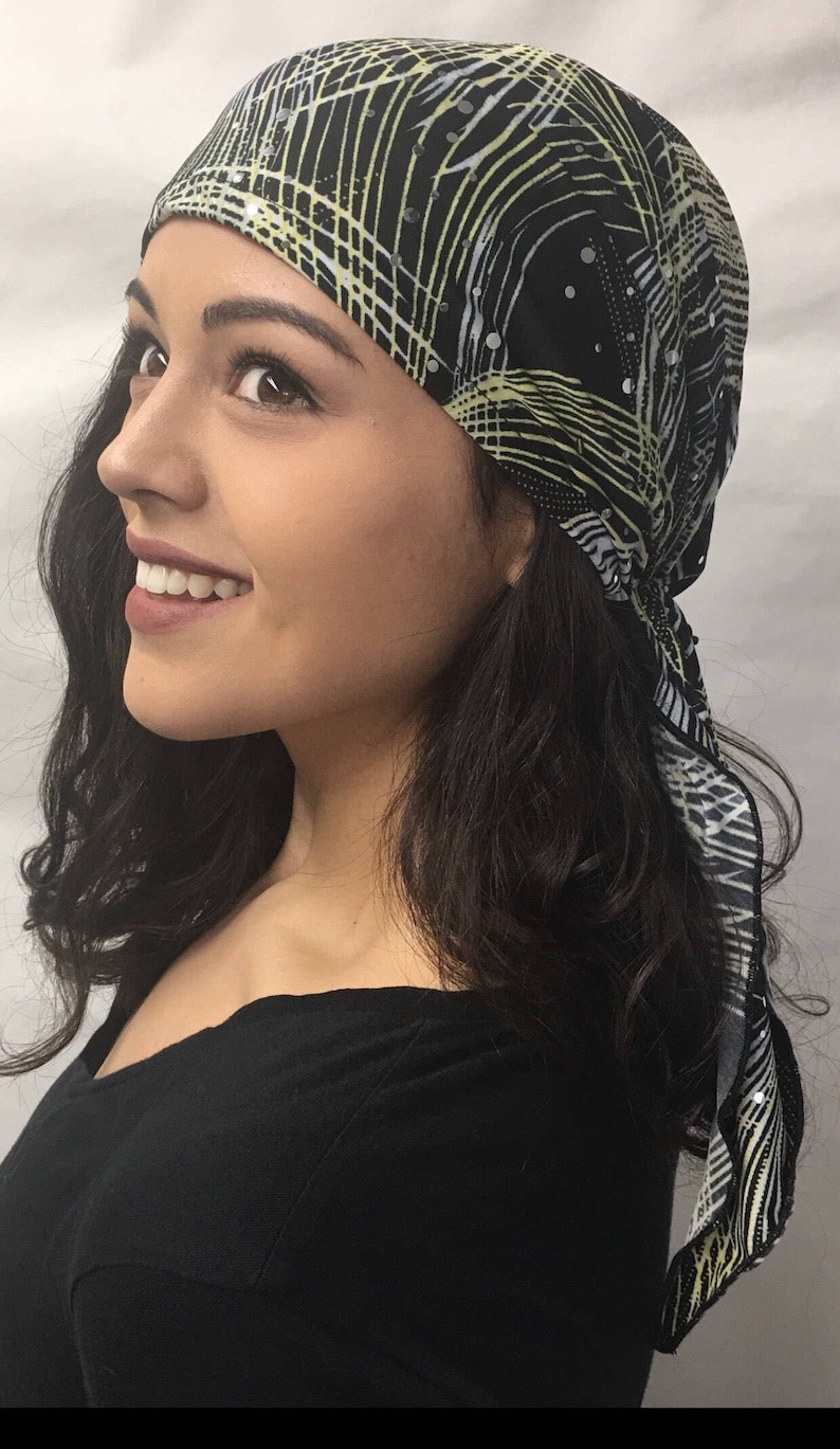 Swim Beach Hair Wrap for Women Tie Back Hat Cap to Conceal - Etsy
