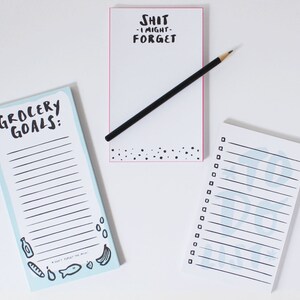 SALE- Notepad- to Do List - Etsy