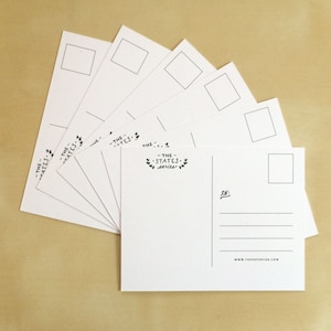 Set of Postcards, 6 Piece Bundle, Single Design, Card Pack - Etsy
