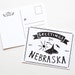 State of Nebraska Postcard - Etsy