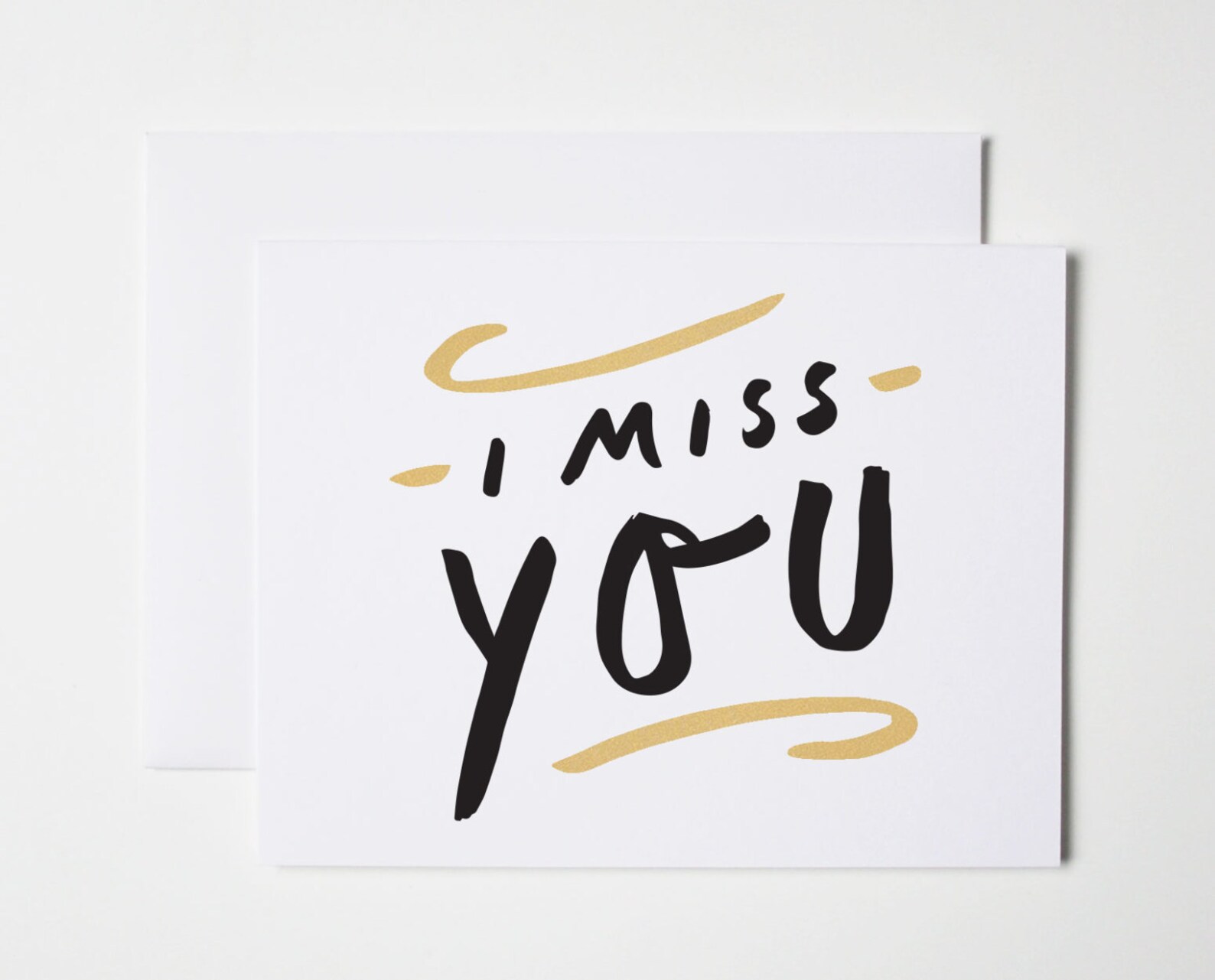 I Miss You Card - Etsy