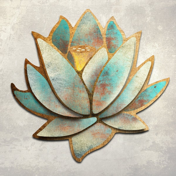 Lotus Wall Art - Etsy