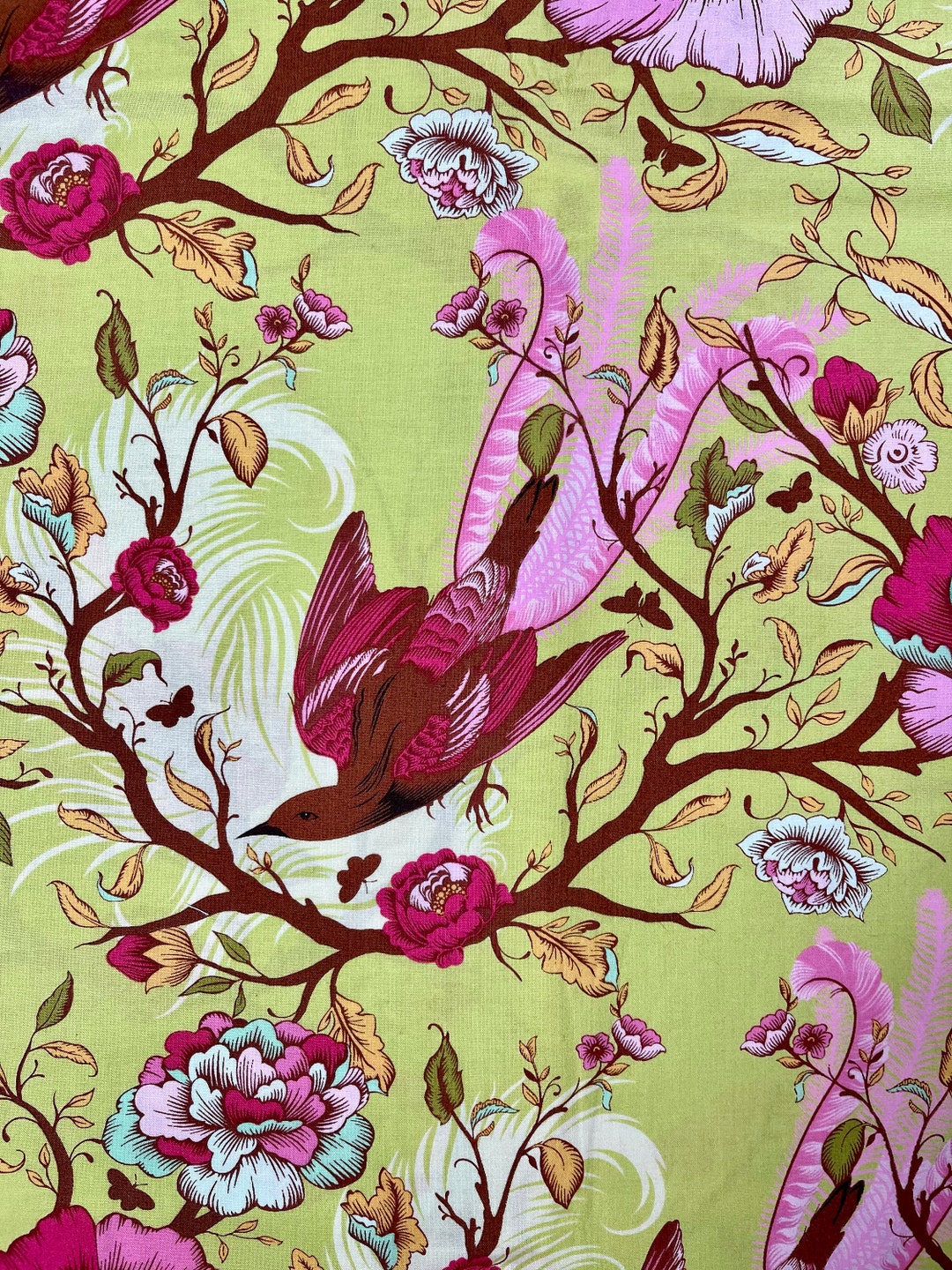 Tula Pink Plume - 32” X 22” - Etsy