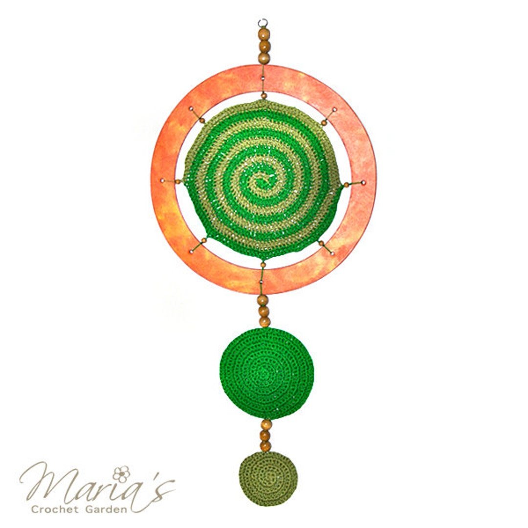 MANDALA OF HOPE / Green Meditation Mandala / New Age Home Decor / Dream ...