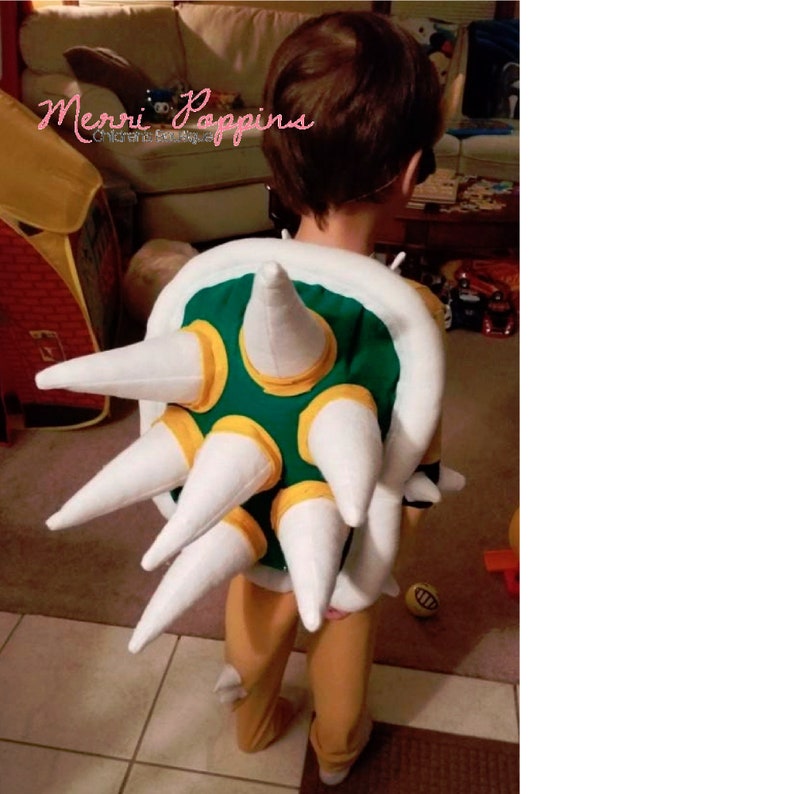 Bowser Costume for Boys or Girls Baby Bowser Costume Mario - Etsy