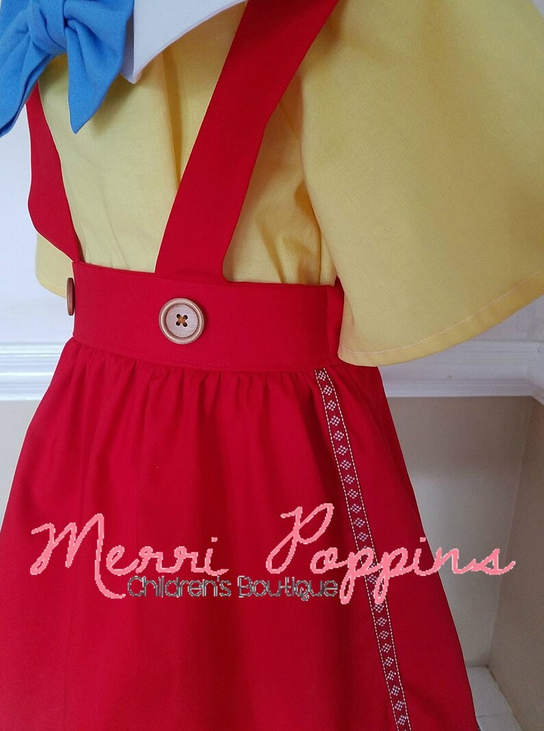 Pinocchio Girls Inspired Outfit Character Dress Up Pinocchio - Etsy