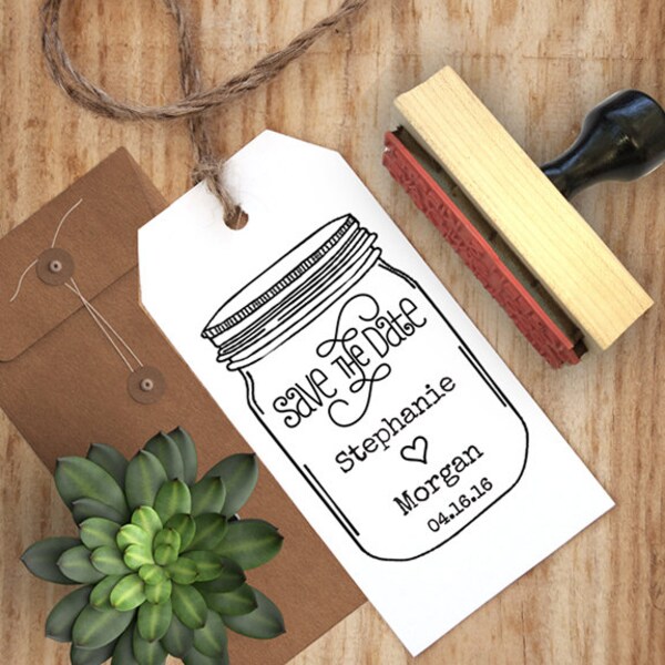 Mason Jar Stamps - Etsy