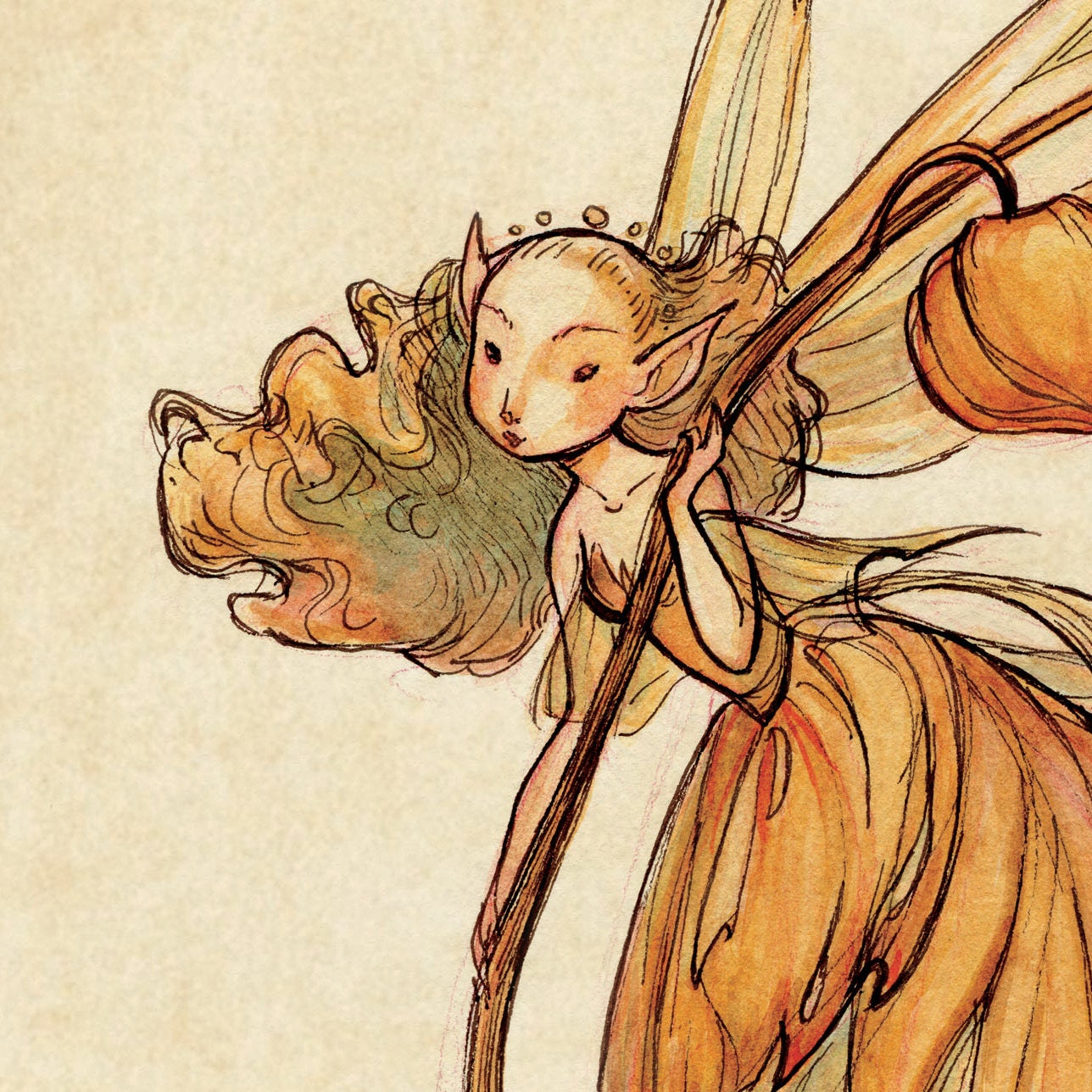 Midsummer Fairies Lantern: Art Print - Etsy UK