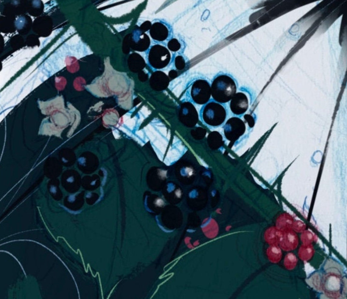 Spring Fairies: Blackberry Bramble | Etsy