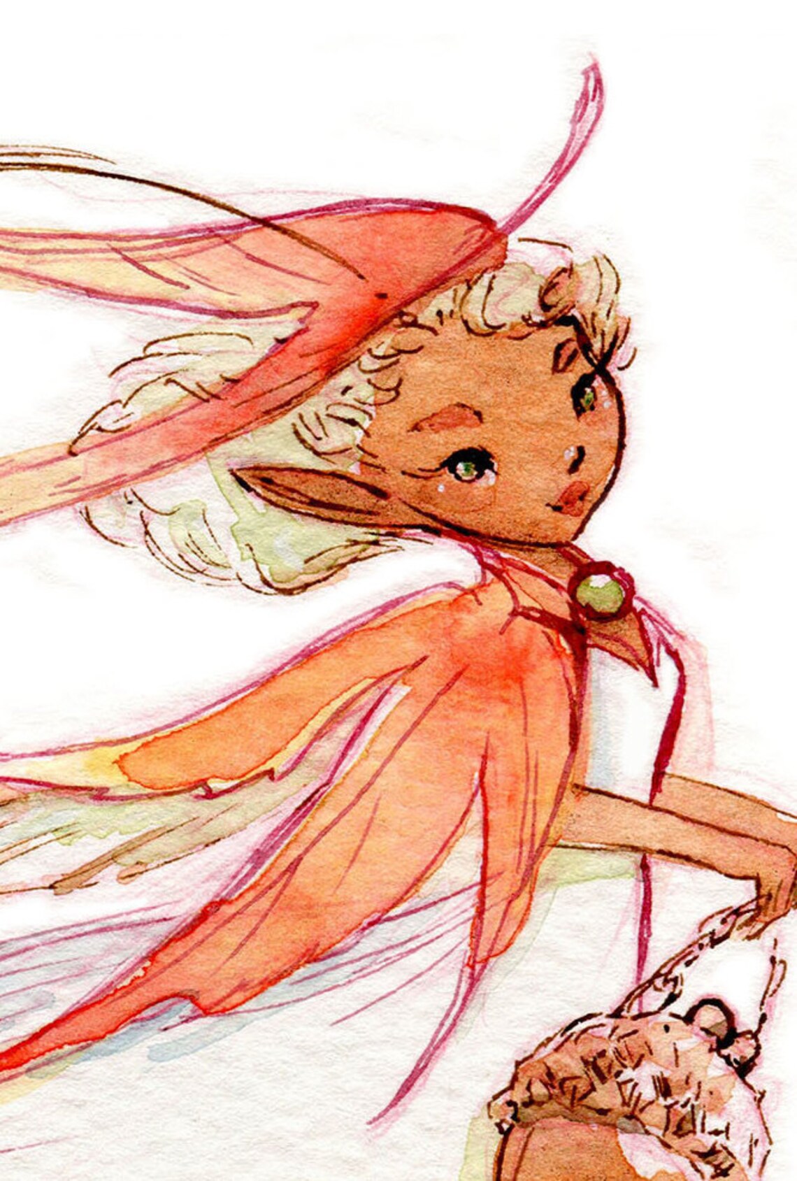 Fall Fairies Star Maple: Art Print | Etsy