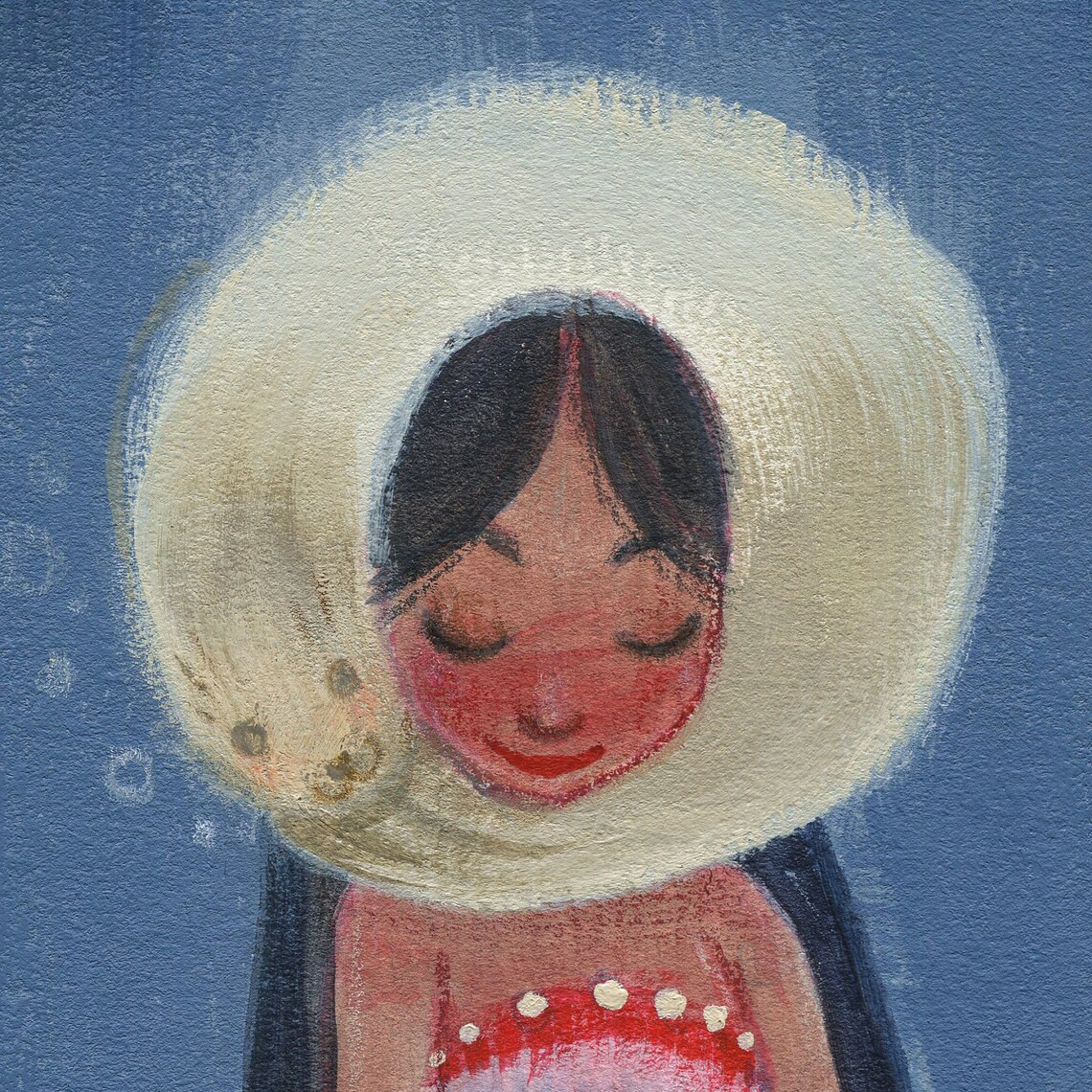 Winter Mermaid: Art Print - Etsy