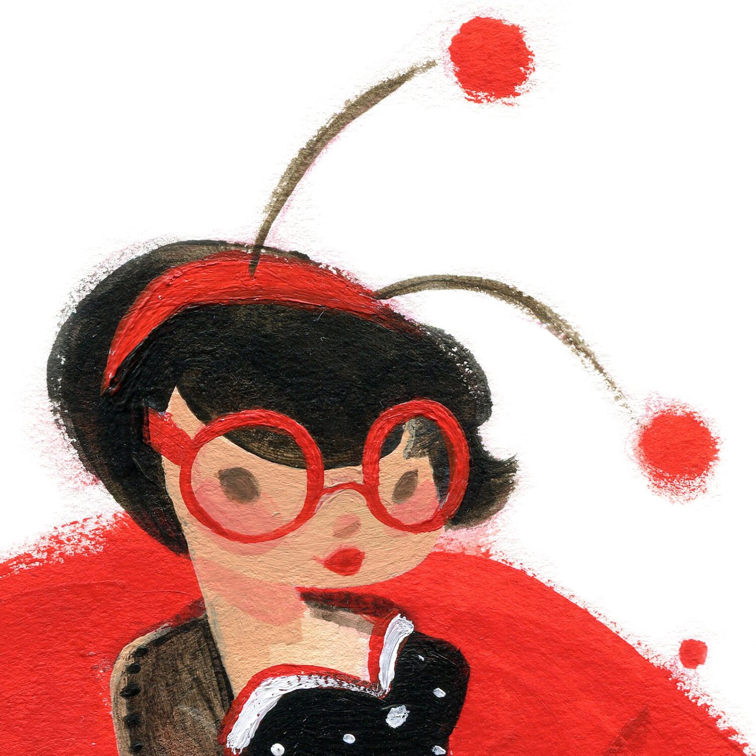 Ladybugs Ameladybug: Art Print - Etsy