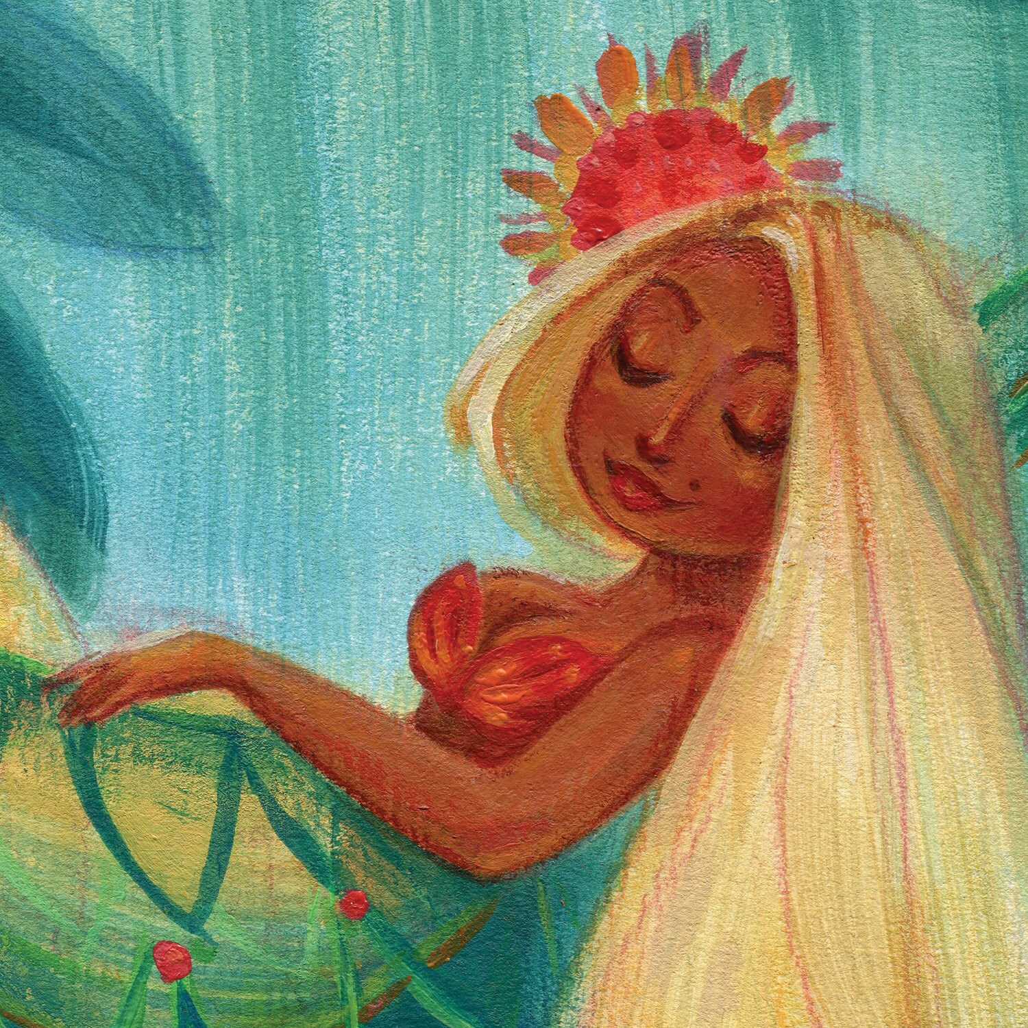 Summer Mermaid: Art Print | Etsy