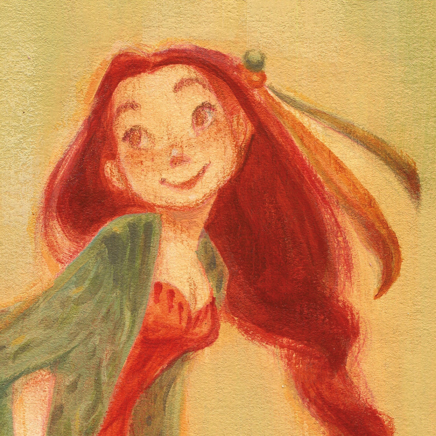 Autumn Mermaid: Art Print - Etsy