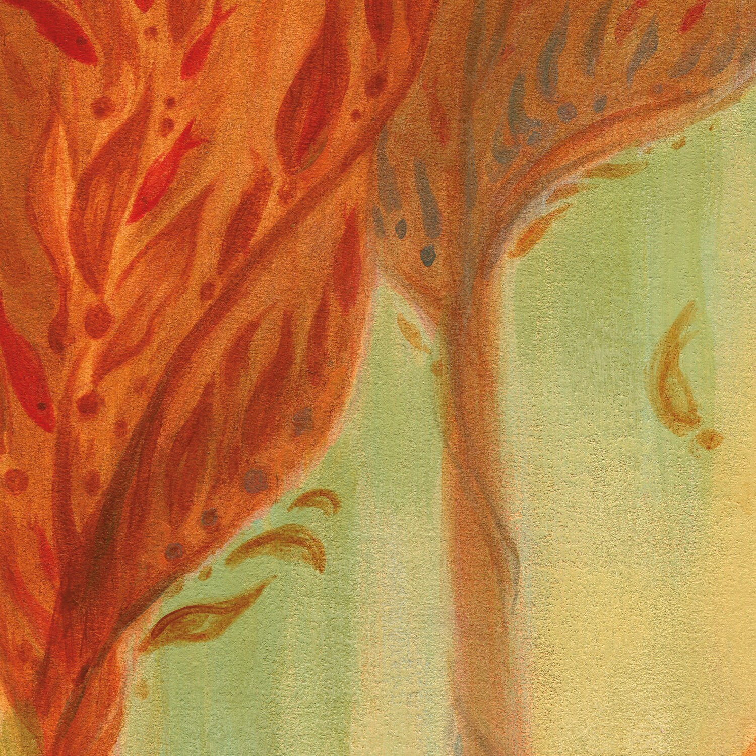 Autumn Mermaid: Art Print - Etsy