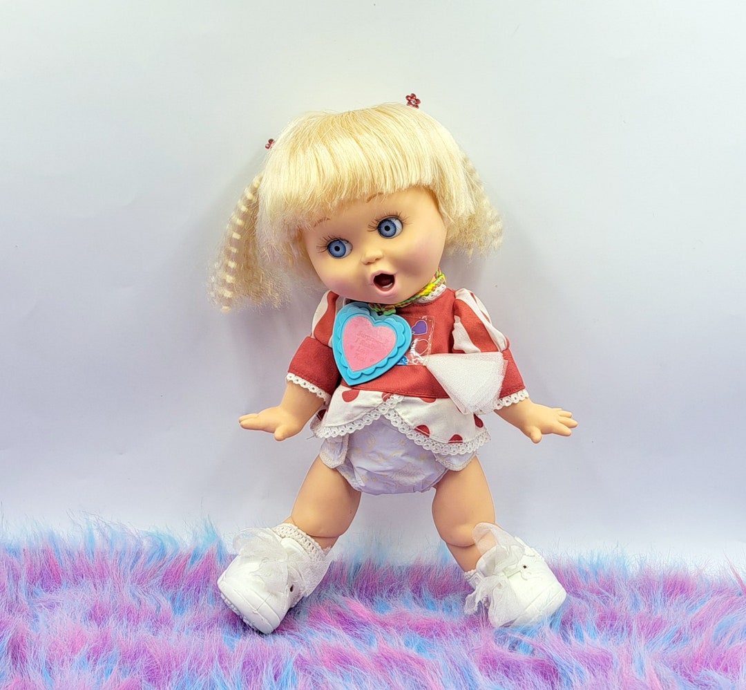 Baby Face Doll, Surprised Suzie, Vintage 1990 LGTI Doll 13 Face Number ...
