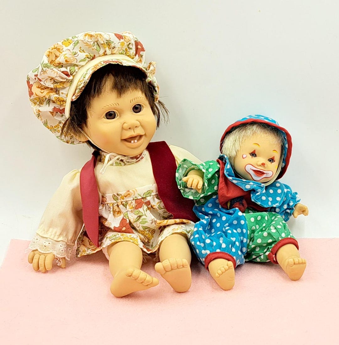 Gi Go Dolls- Ugly Faced Dolls- Ugly Dolls- Gi Go Clown Doll ...