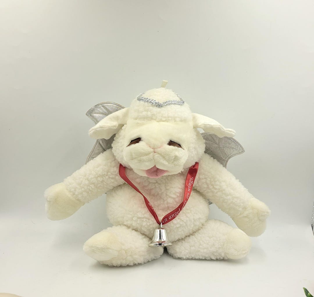 Lamb Chop Puppet, Lamb Puppet-lambchop Christmas Angel-shari Lewis ...