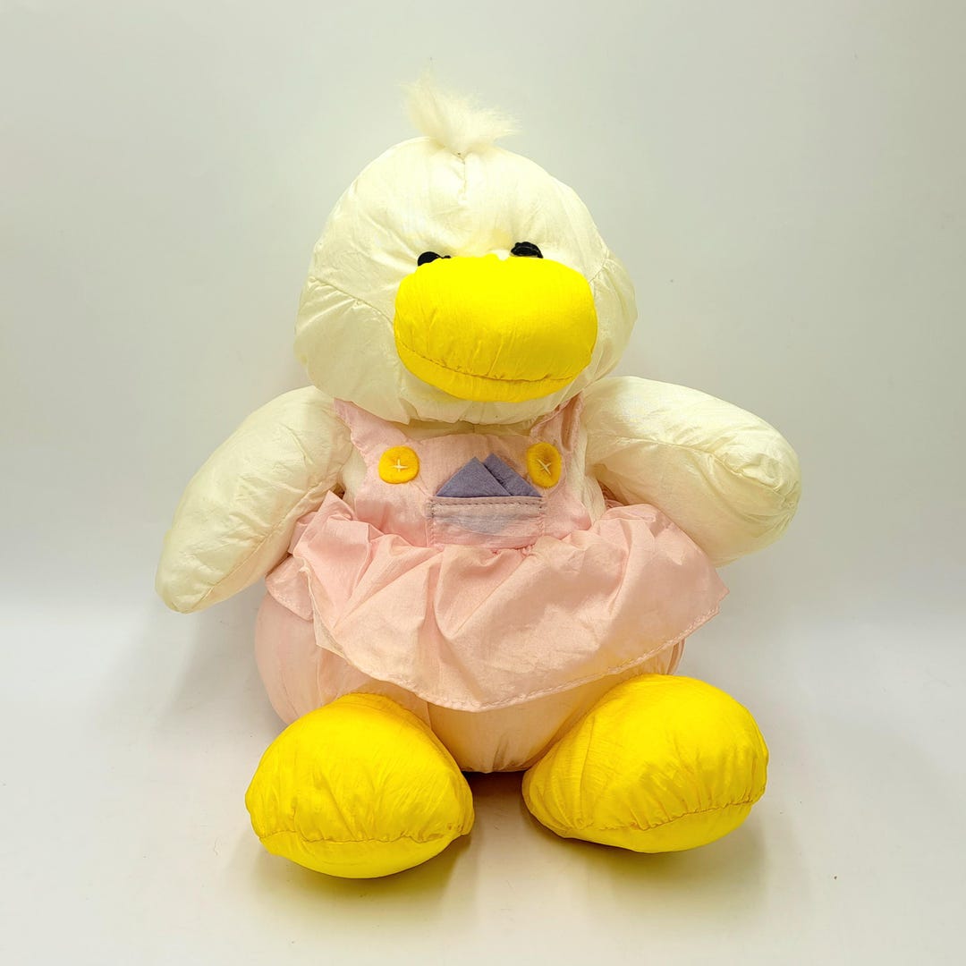 Puffalump Duck- Puffalumpnclone- Vintage Toys of the 80s- Nylon Duck ...