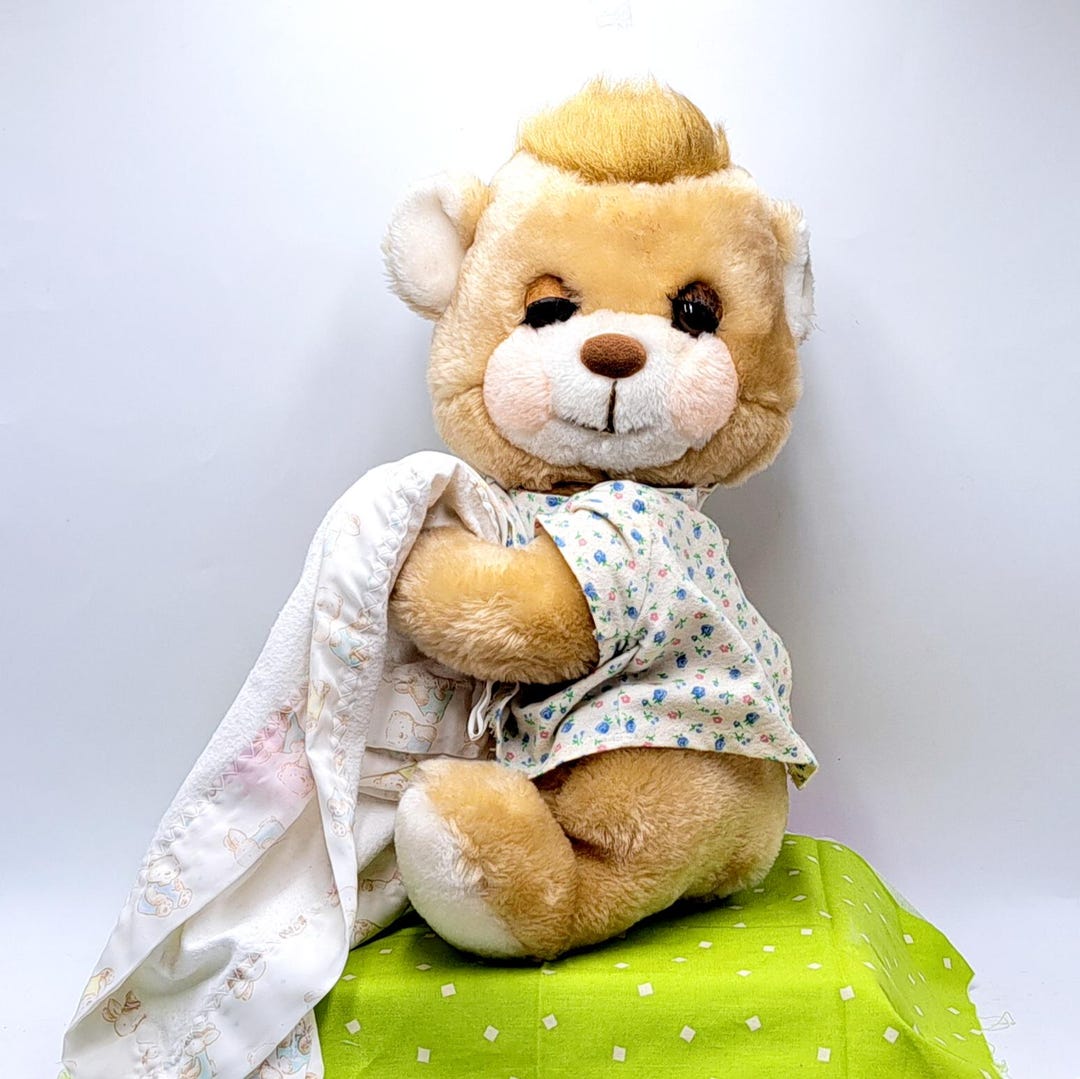 Dakin Morgan Sleepy Teddy Beddy Bear-bear in Pajamas- Vintage 1983 ...