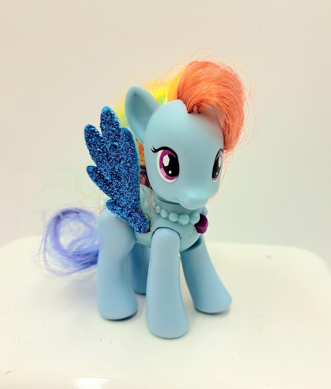 My Little Pony Crystal Empire- Motion Wave Rainbow Dash- Rainbow Dash With Animated Wings- G4 ...
