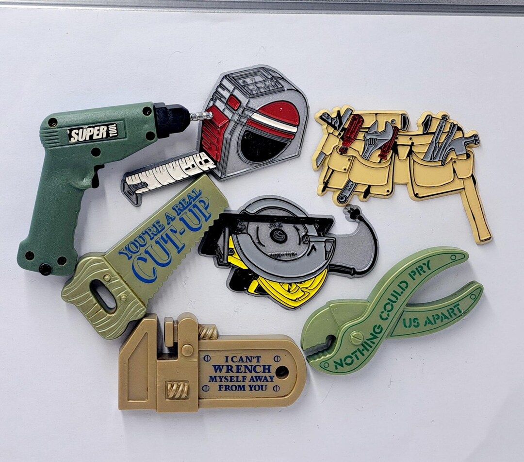 Vintage Tool Magnets: Masculine Kitchen Decor, Handyman Gift - Etsy