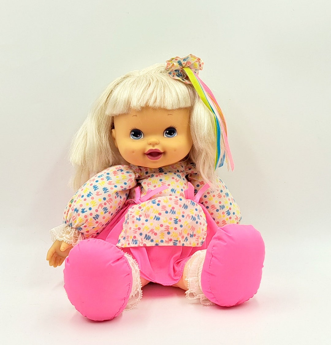 Bouncing Baby Doll, Doll That Laughs, Doll That Bounces on Knee, Kawaii ...