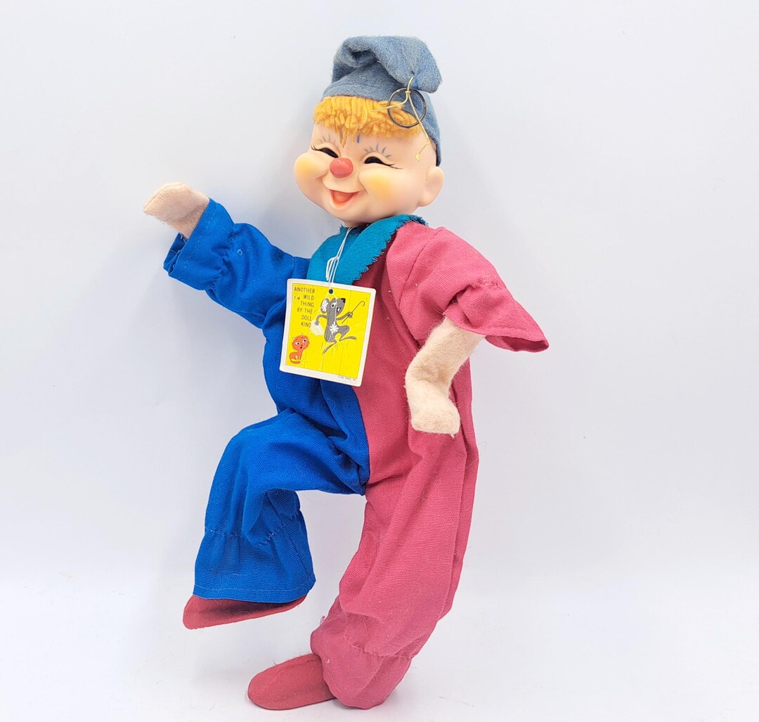 Kamar Clown- Clown Dolls- Knee Huggers- Made in Japan-1970 Kamar- Lulu ...