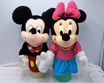 Mickey Minnie Puppet - Etsy