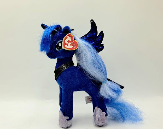 My Little Pony Princess Luna Plush-ty Company-mlp-luna-blue Unicorns ...