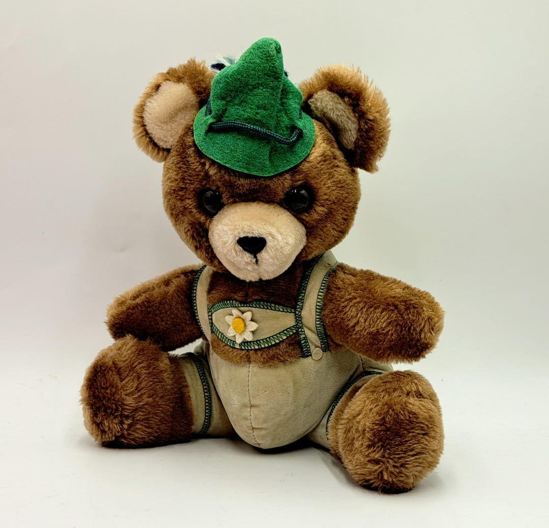 German Teddy Bear-dakin Bears-1979 Teddy Bear Dressed in German ...