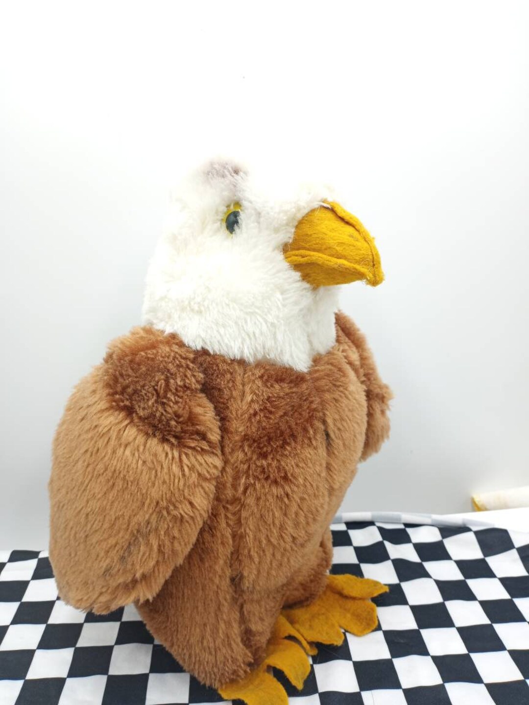 Vintage Bald Eagle Stuffed Animal by R. Dakin and Company, Eagle Toy ...