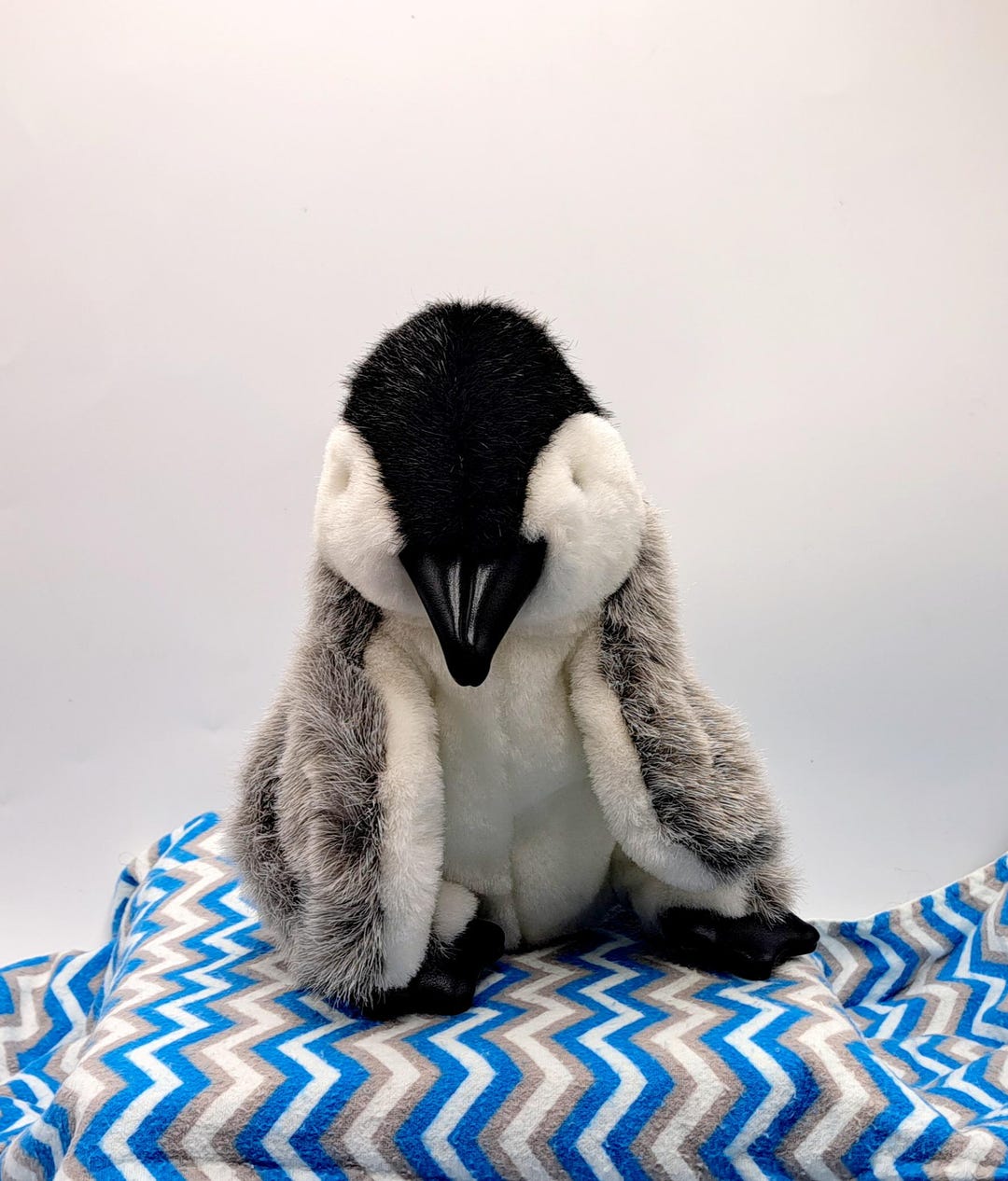 Folkmanis Baby Emperor Penguin Puppet-hand Puppets-baby Animal Puppets ...